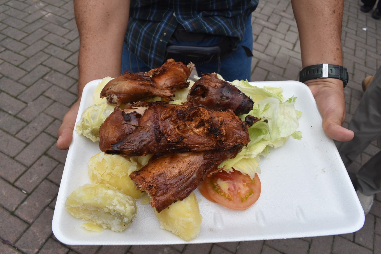 El cuy asado tiene fieles consumidores