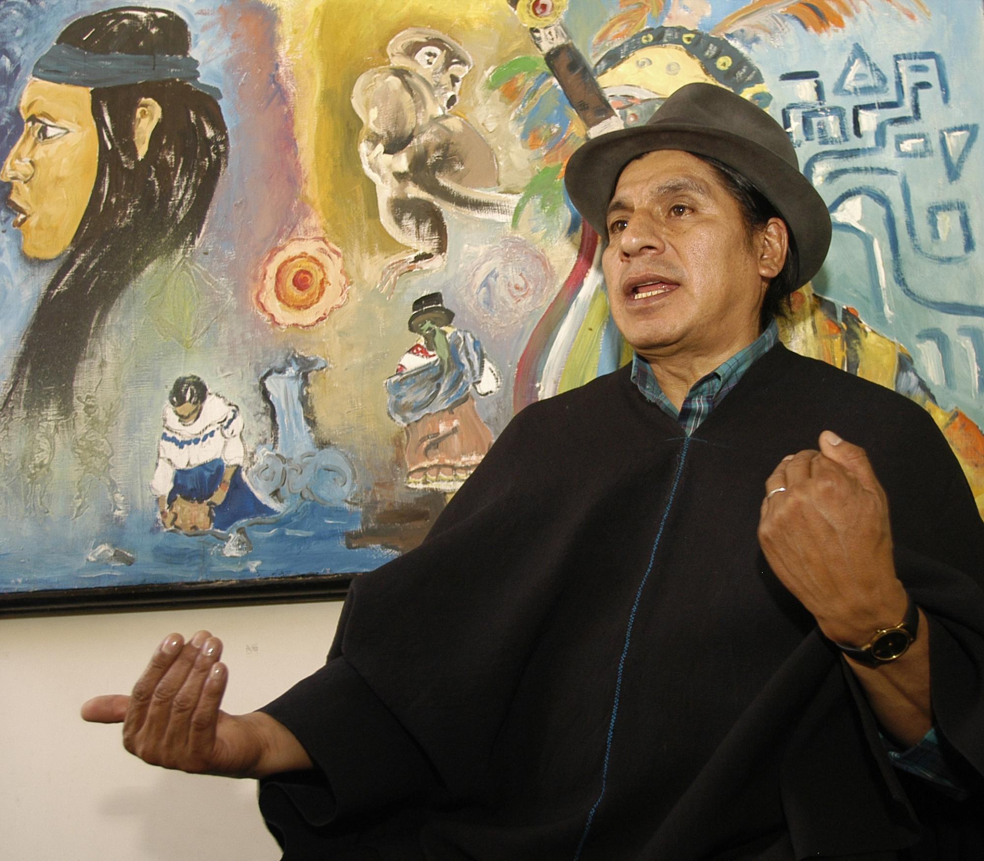 Luis Macas: “Hay que desmontar todo el aparataje”