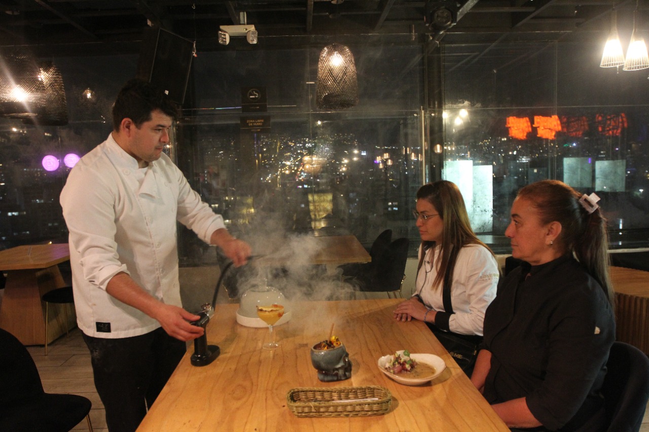 Bares y restaurantes en los techos