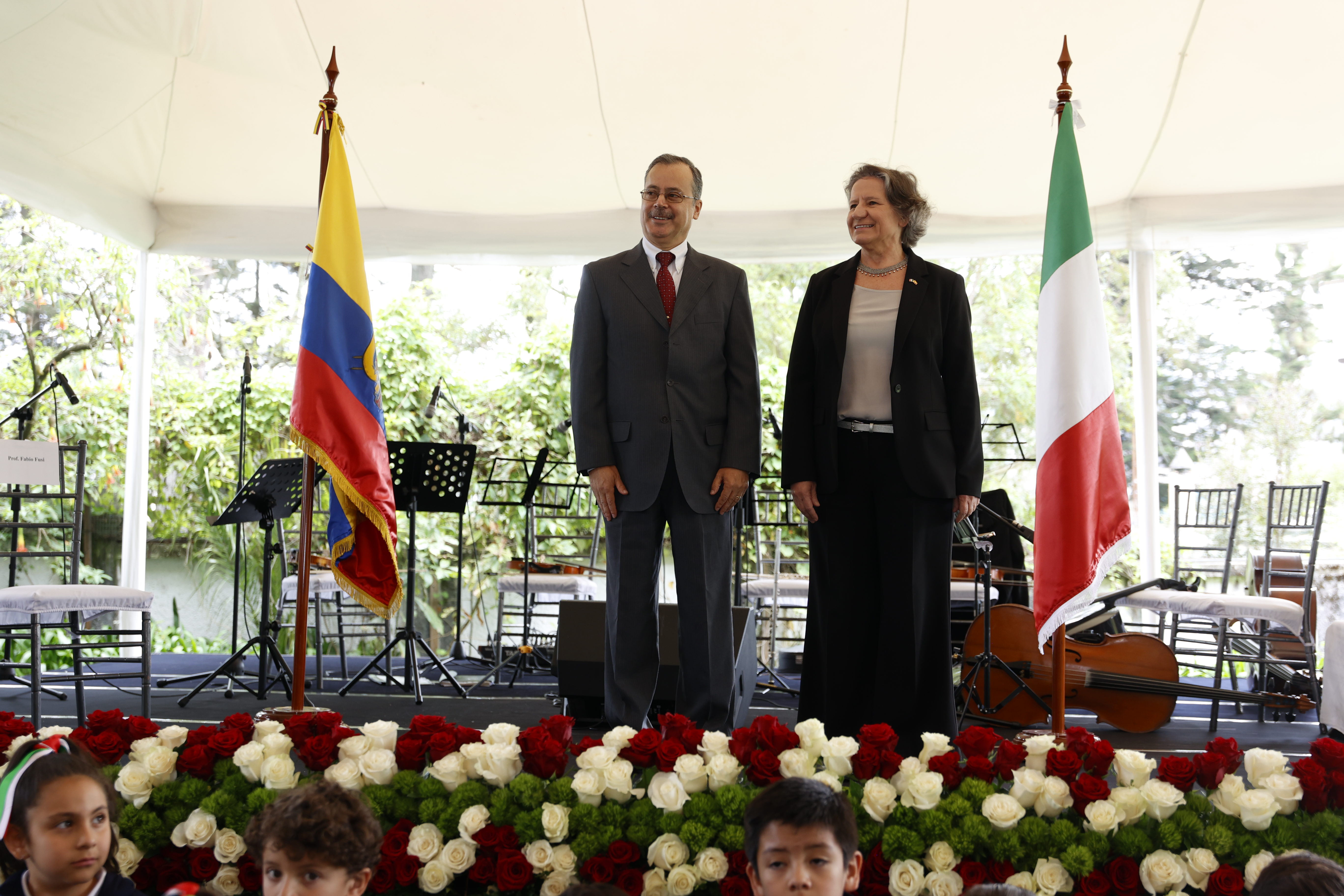 La fiesta de Italia se celebró también en Quito