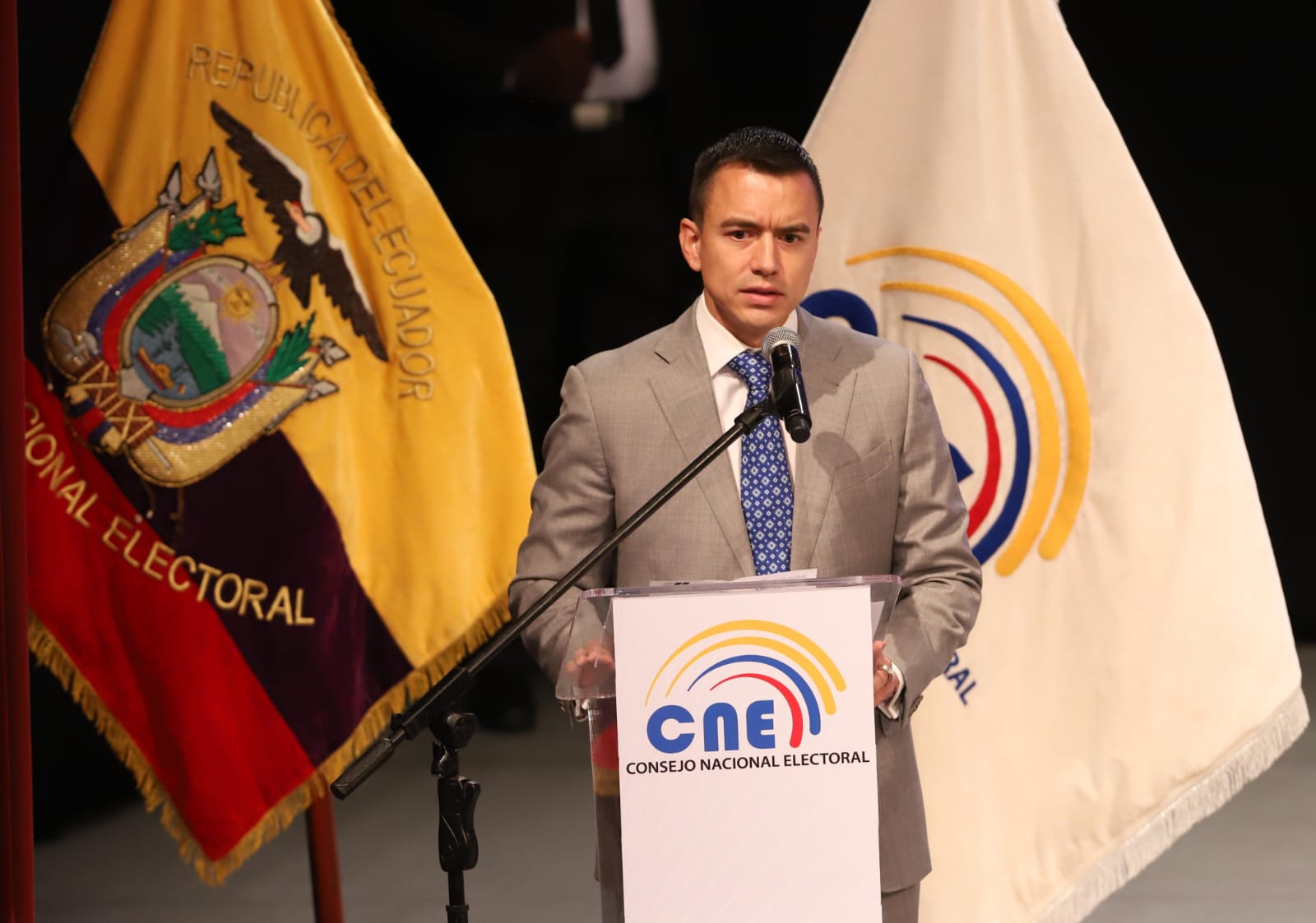 Daniel Noboa habla de traiciones y acuerdos sin condiciones al recibir ...