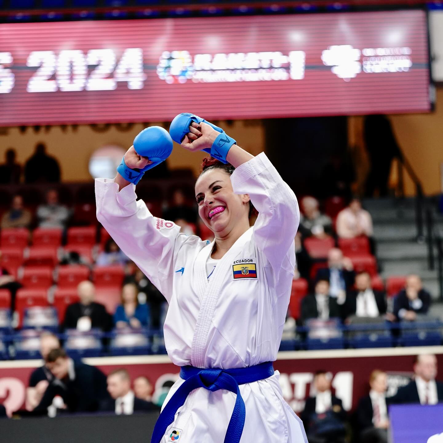 Ecuatoriana Jacqueline Factos, en el top cinco mundial de karate