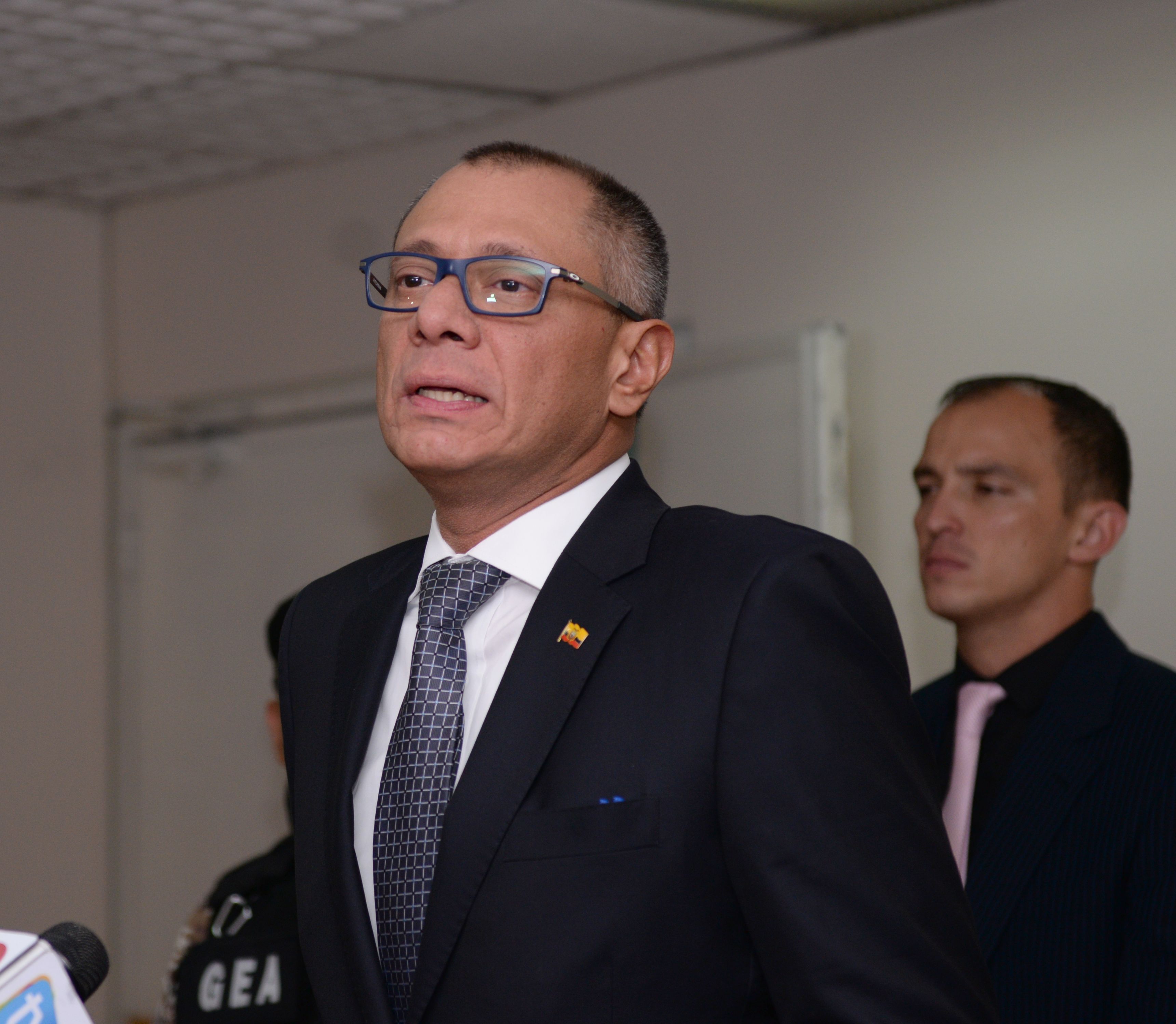 Los archivos de la computadora de Jorge Glas aparecen en el caso Plaga