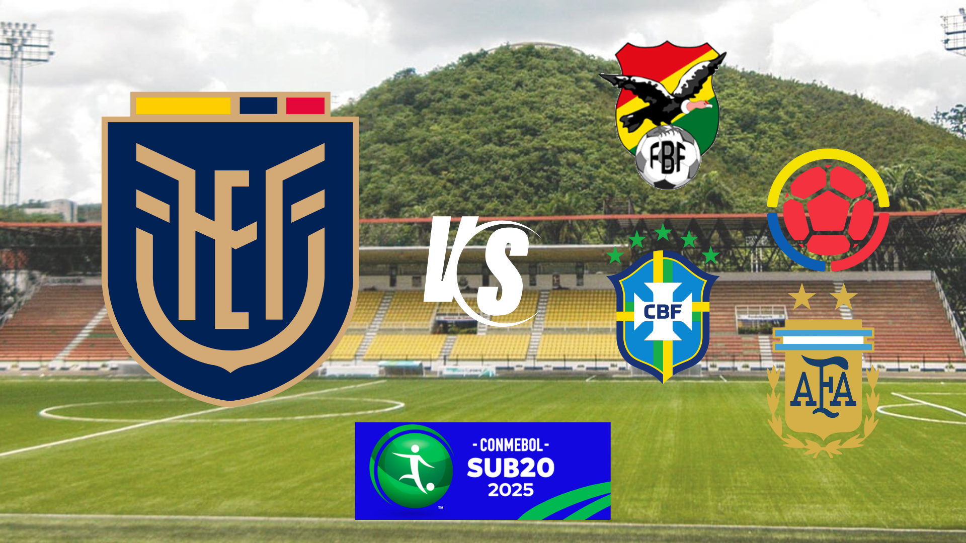 Ecuador sub 20: partidos, fechas y horarios confirmados para el Sudamericano