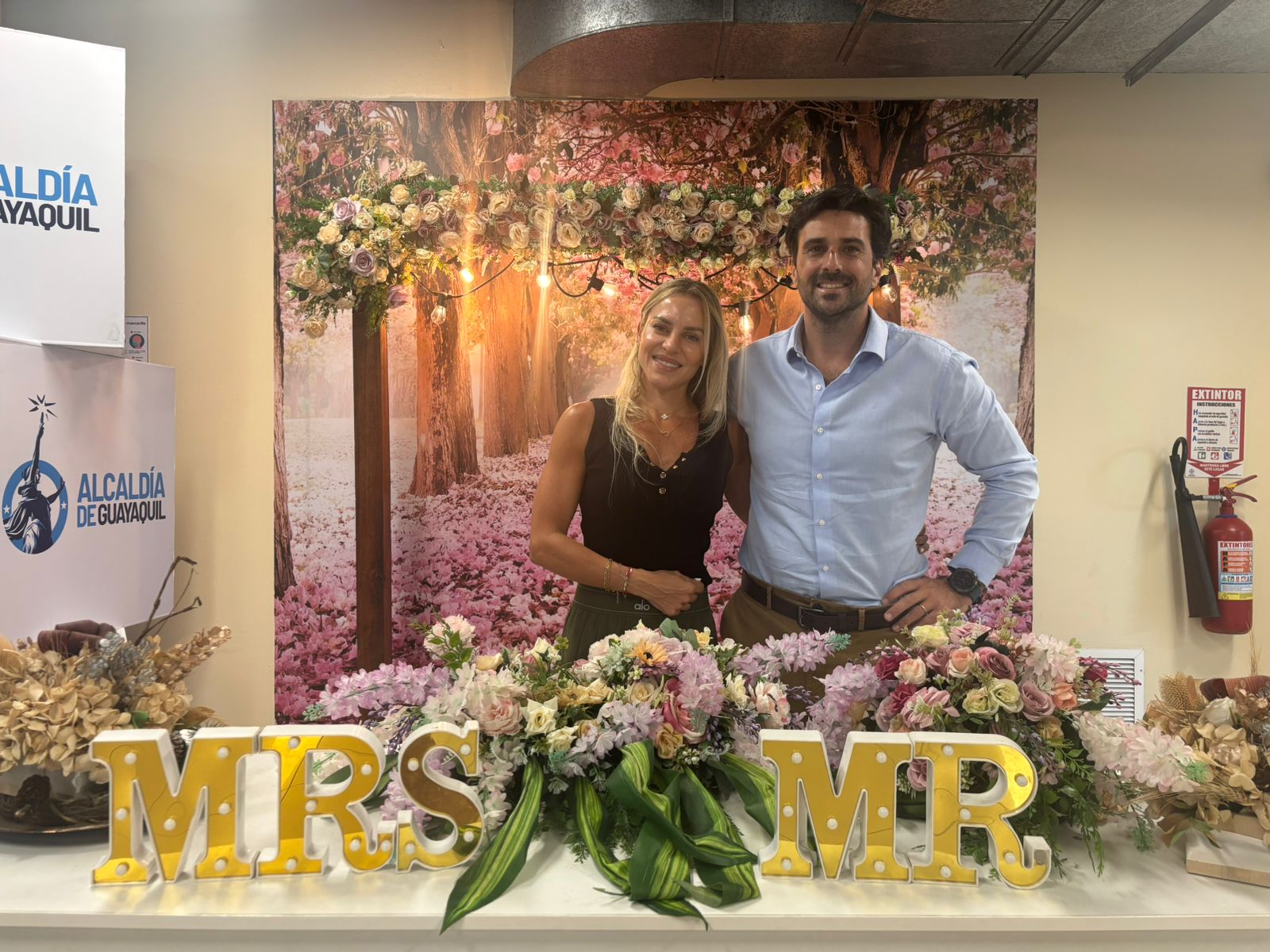 Marcela Ruete se casa dos veces con Francisco Negri