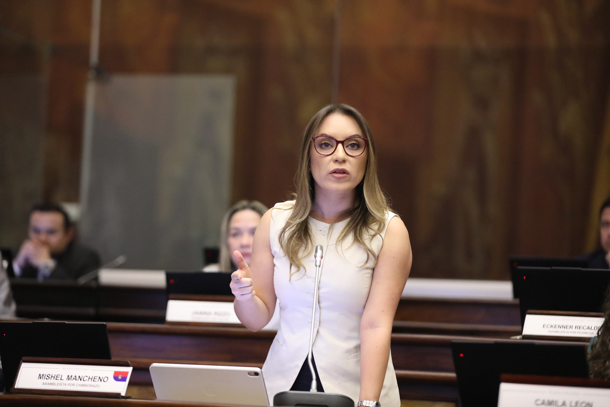 Mishel Mancheno presenta querella en contra de otra legisladora, Mónica ...