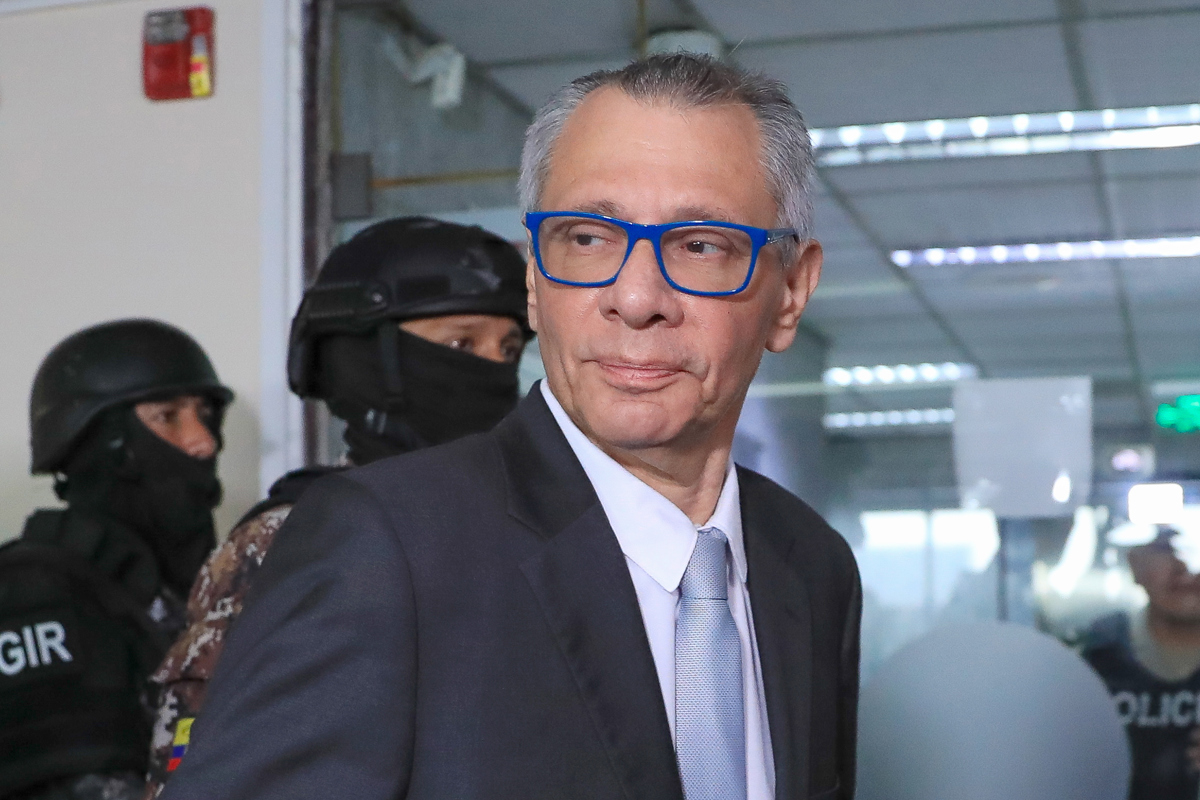 Jorge Glas denuncia tortura física y psíquica: “Esto me está destruyendo”