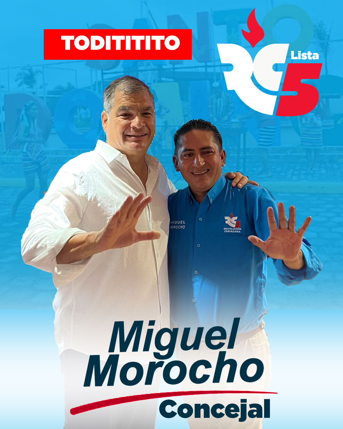 Así cayó Miguel Morocho, concejal correísta, señalado por tentativa de ...